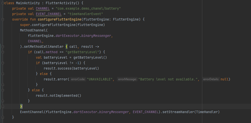 [Flutter] EventChannel trong Flutter