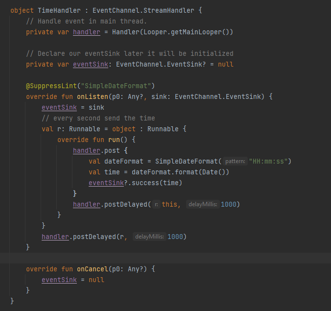 [Flutter] EventChannel trong Flutter